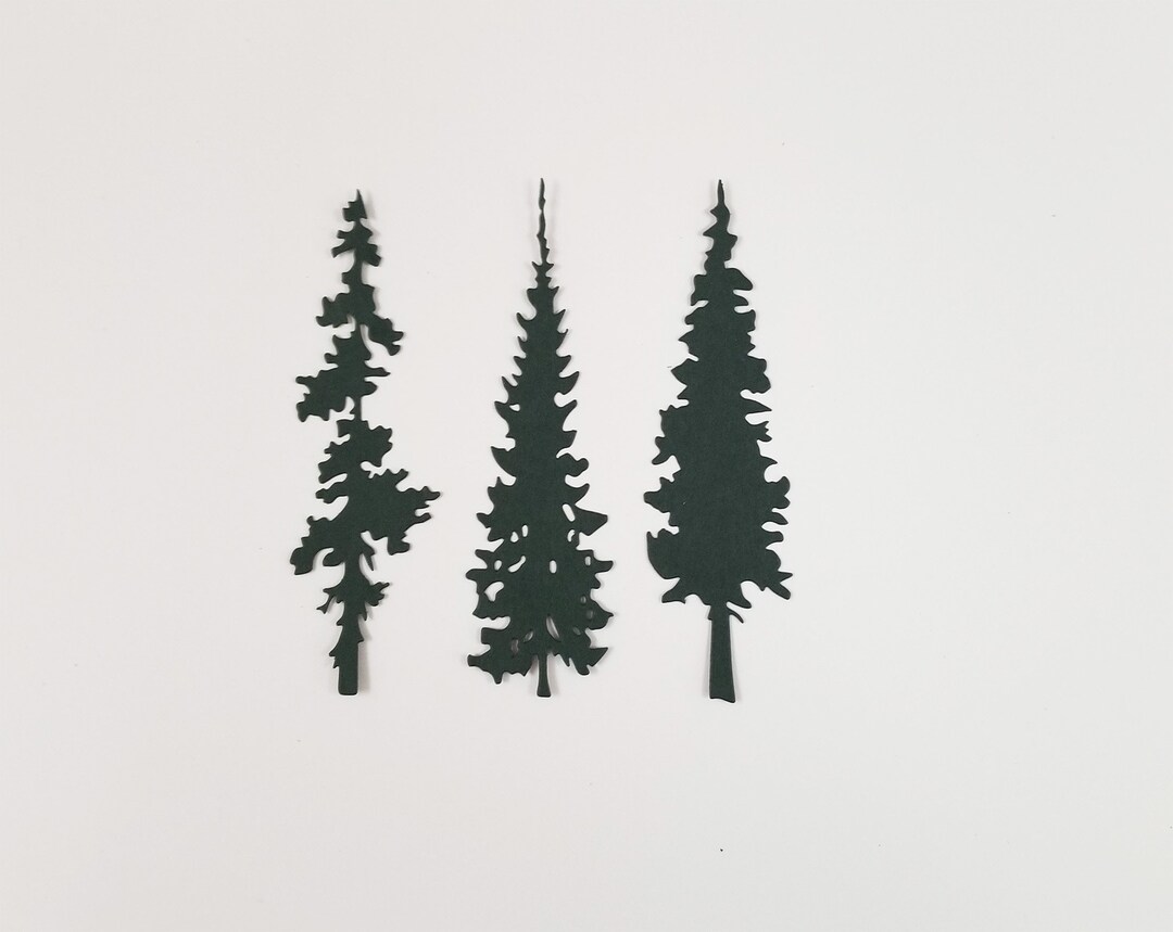 Fir/pine Tree Die Cuts - Etsy