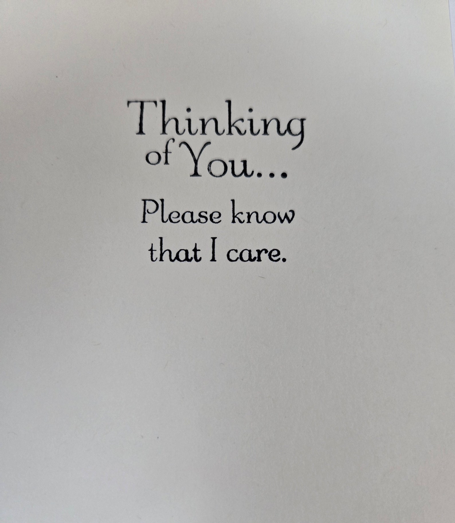 Sympathy Script Card Kit of 5 - Etsy