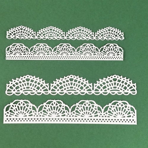 Scallop Lacy Ribbon Border Die Cut - Etsy