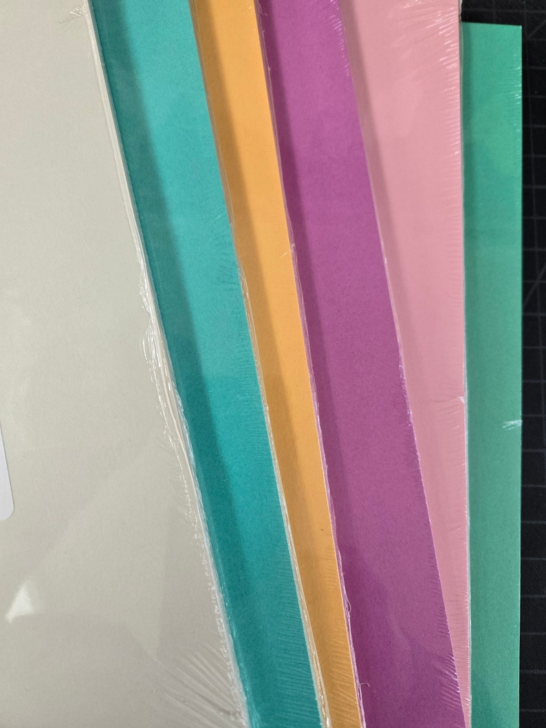 Card Stock Color Samples Only: Do Not Purchase. Please Read Below. New ...