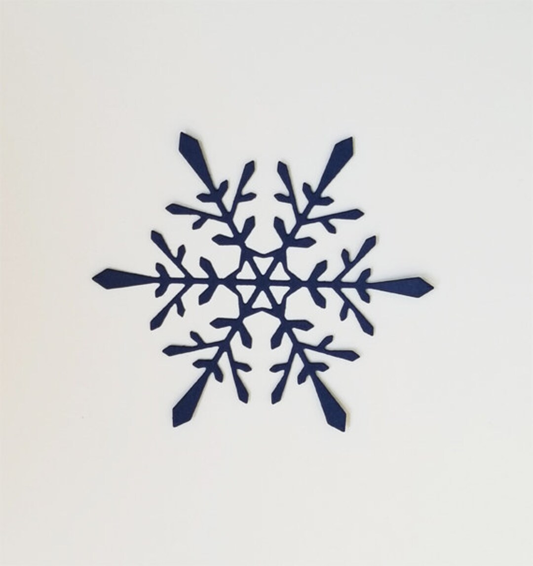 Large Snowflake Die Cuts - Etsy