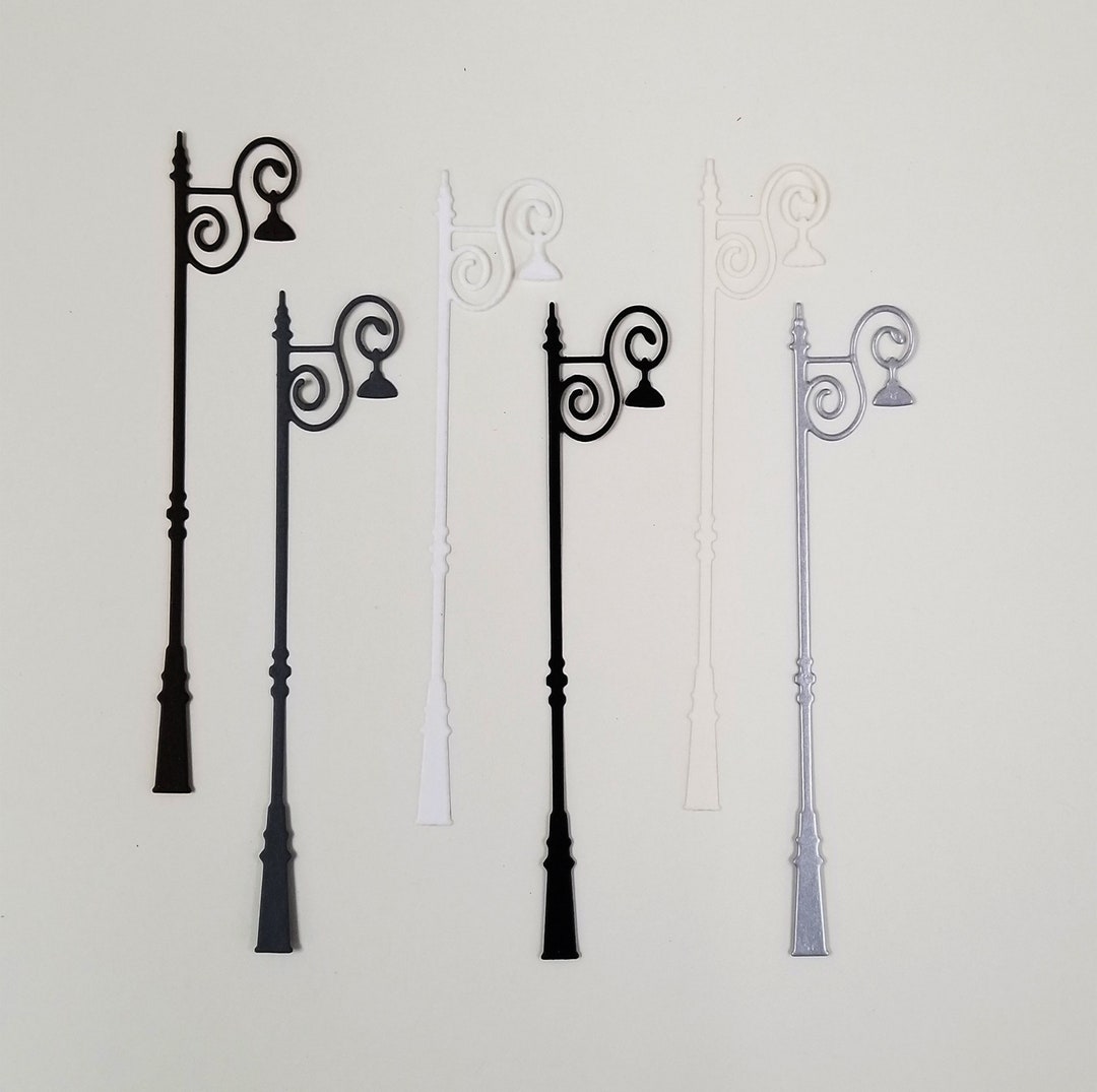 Lamp Post Die Cuts - Etsy