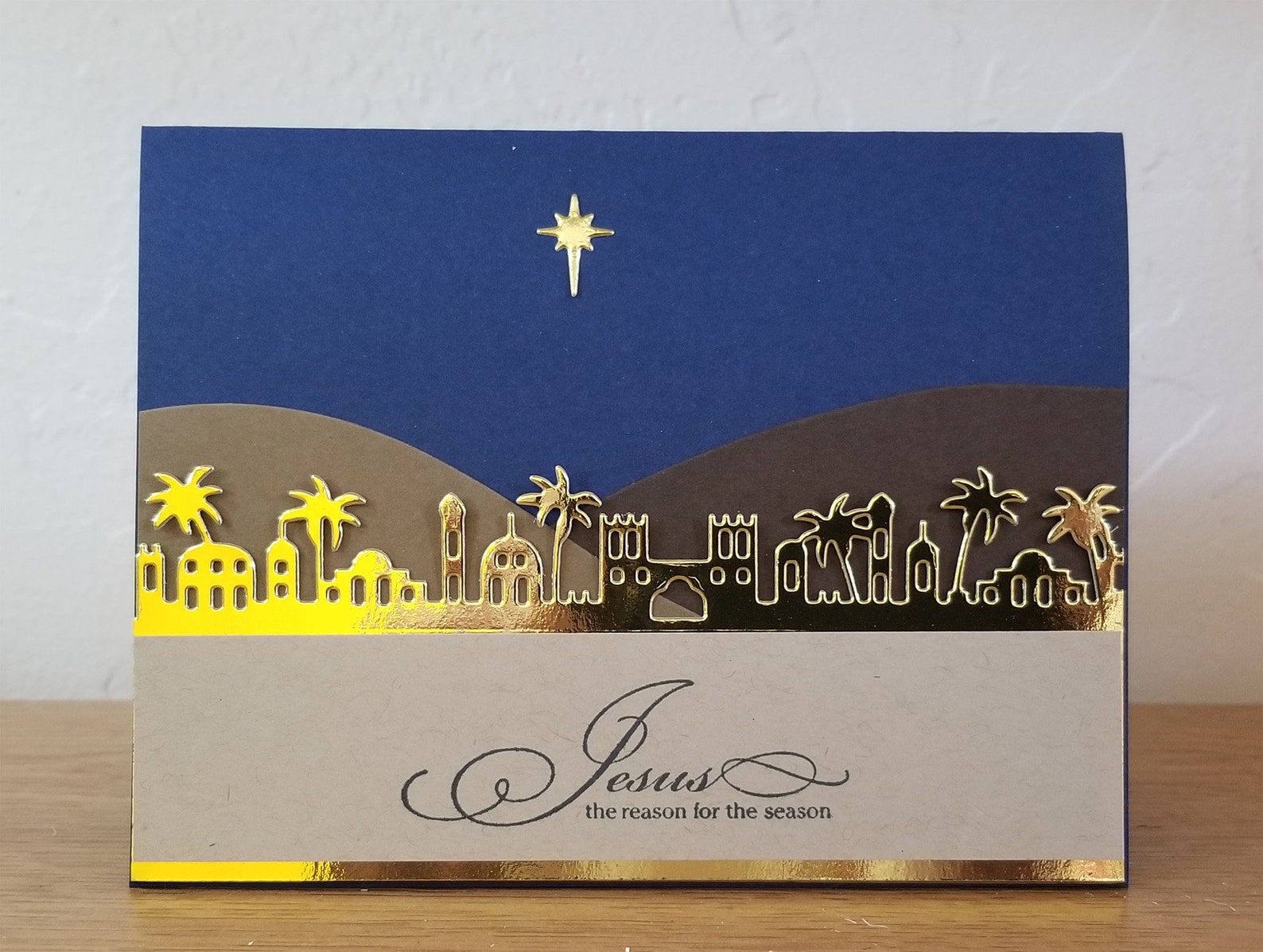 Bethlehem Christmas Card Kit - Etsy