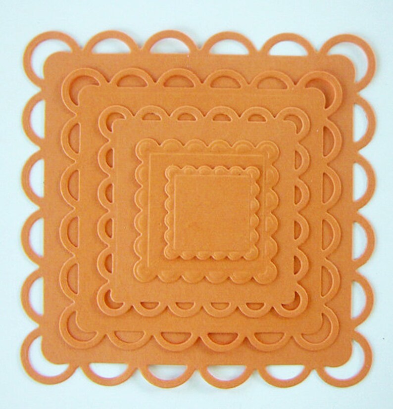 Lacy Square Die Cuts - Etsy