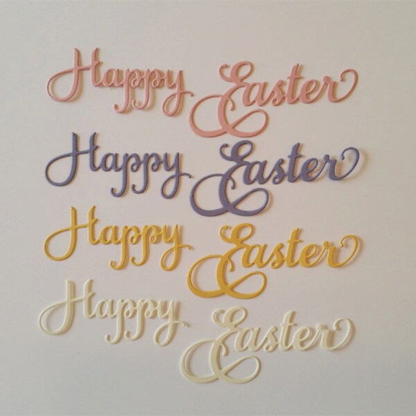 Happy Easter Script - Etsy