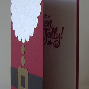 Santa Suit Card Kit - Etsy