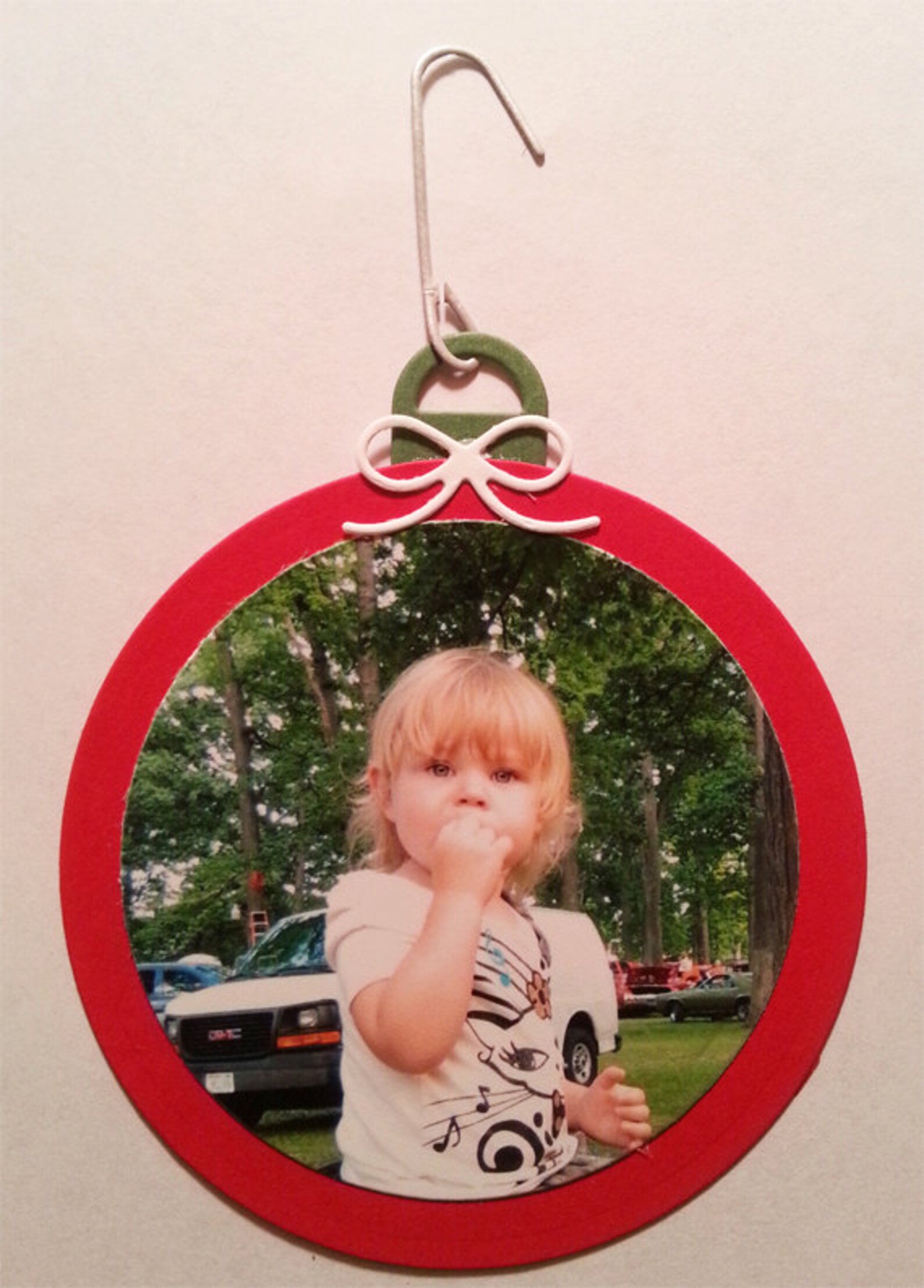 Round Christmas Ornament Die Cuts - Etsy