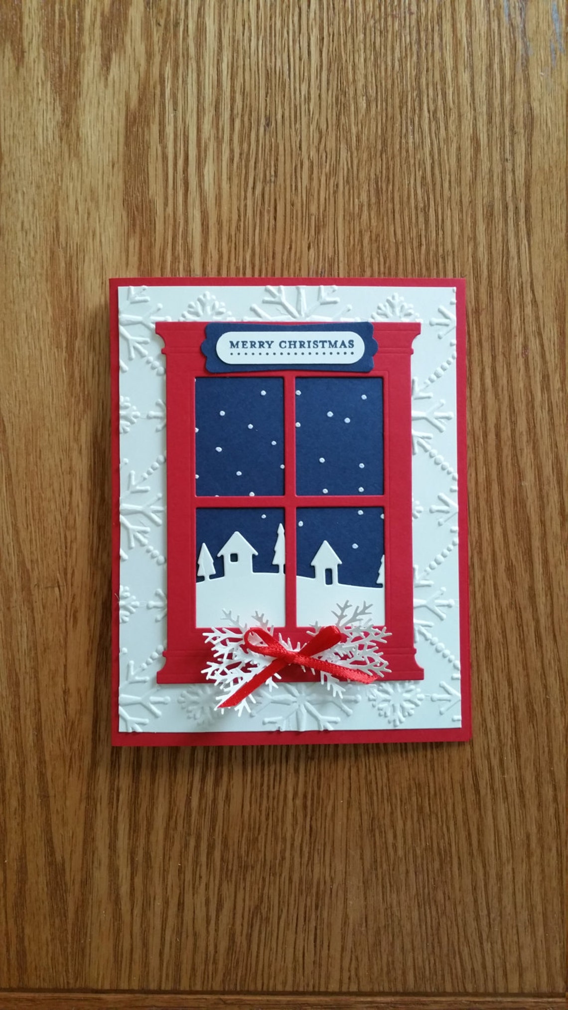 Christmas Window Card Kit - Etsy