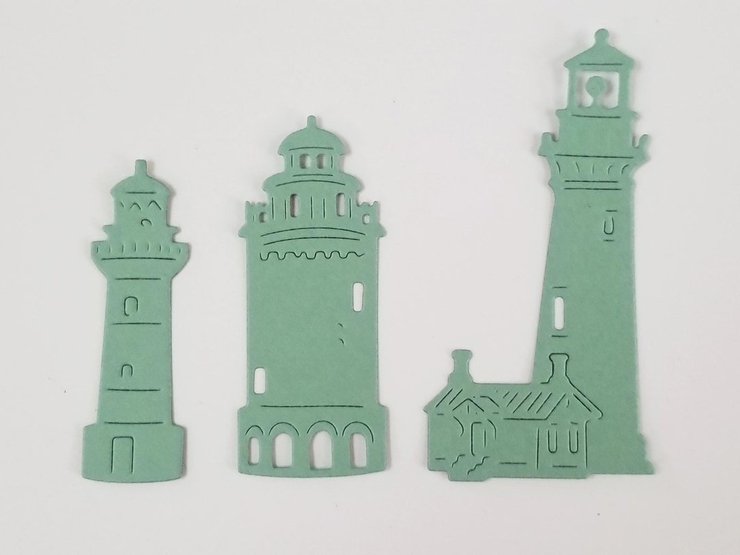 Lighthouses Die Cuts - Etsy