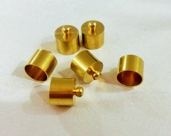 Brass end caps | Etsy