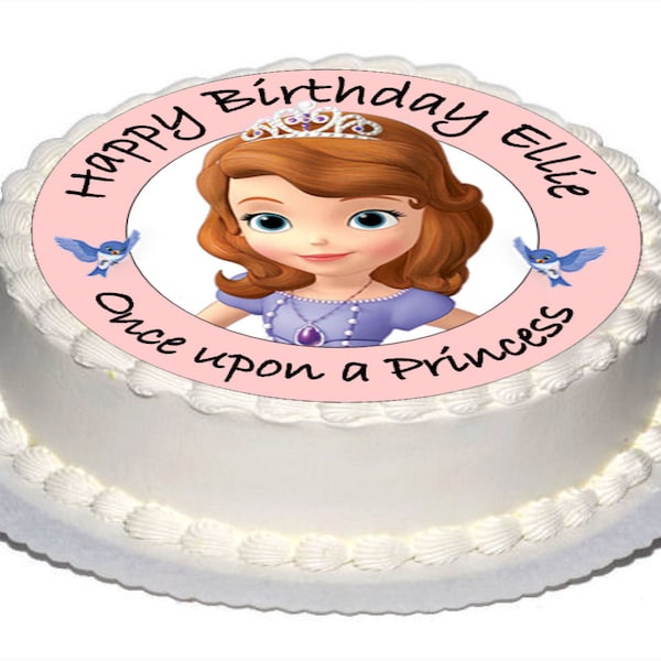 Sofia cake topper - Etsy España