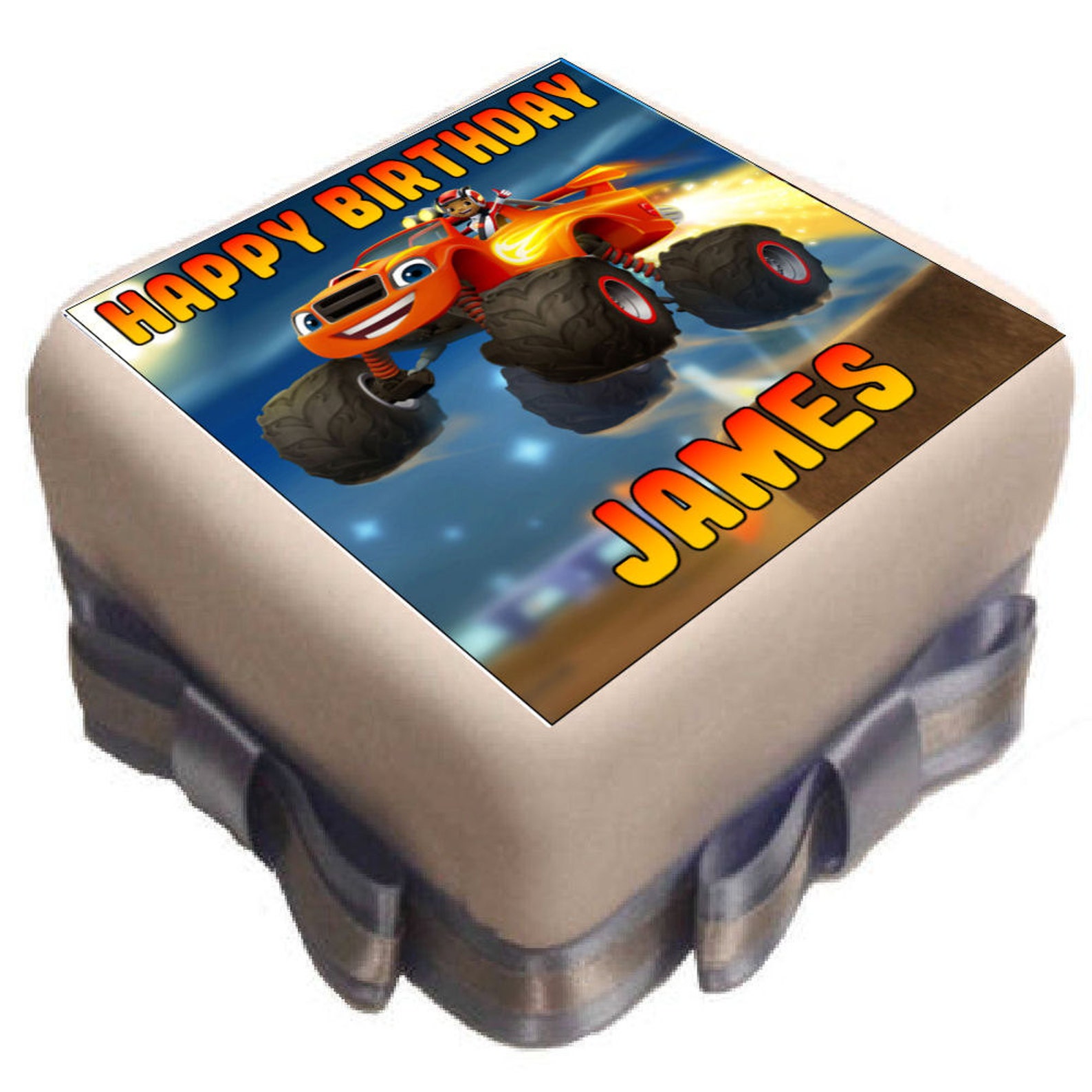 Blaze and the Monster Machines Cake Toppers Set V1 - Etsy