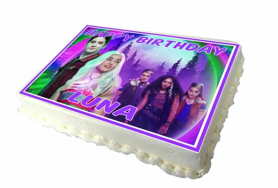 Zombies 2 Birthday Cake Topper | Etsy