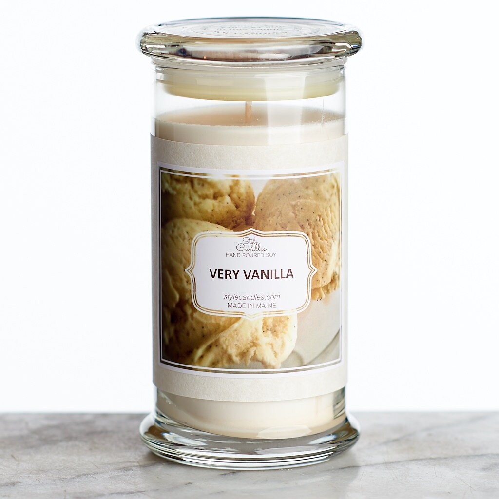 Very Vanilla Soy Ring Candle - Etsy