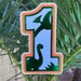 Dinosaur Birthday, One Cake Topper, First Birthday Cake Topper, Smash ...