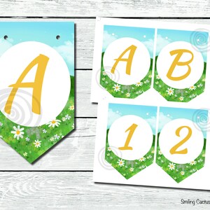 Woodland Creature Banner Alphabet, 1st Birthday Banner Letters ...