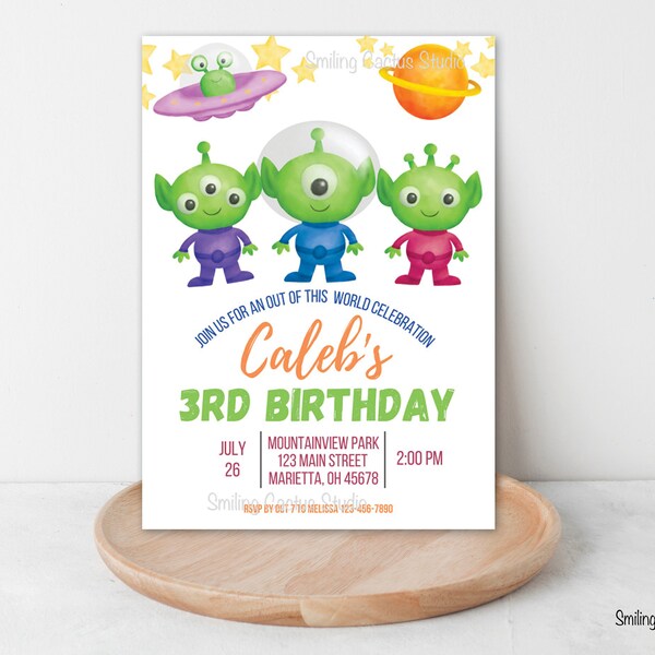 Alien Birthday Party - Etsy