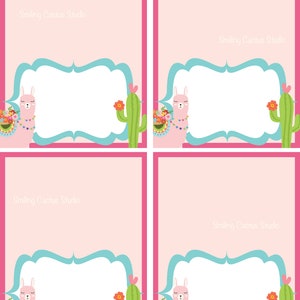 Llama Birthday Party Package Birthday Party Package INSTANT - Etsy