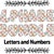 Flower Power Alphabet Letter Set | Doodle Letters | Digital Download ...