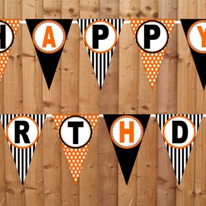 Halloween Birthday Party Package, INSTANT DOWNLOAD DIY Printable File ...