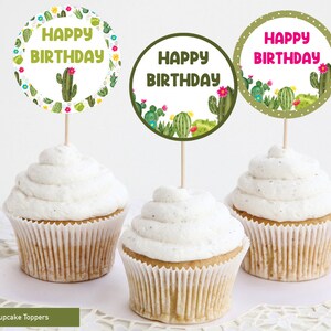 Cactus Party Decoration, Cactus Birthday Decor, Fiesta Birthday Party ...