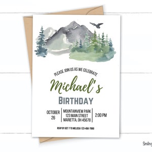 Outdoor Adventure Party Decorations, the Great Outdoors Birthday ...