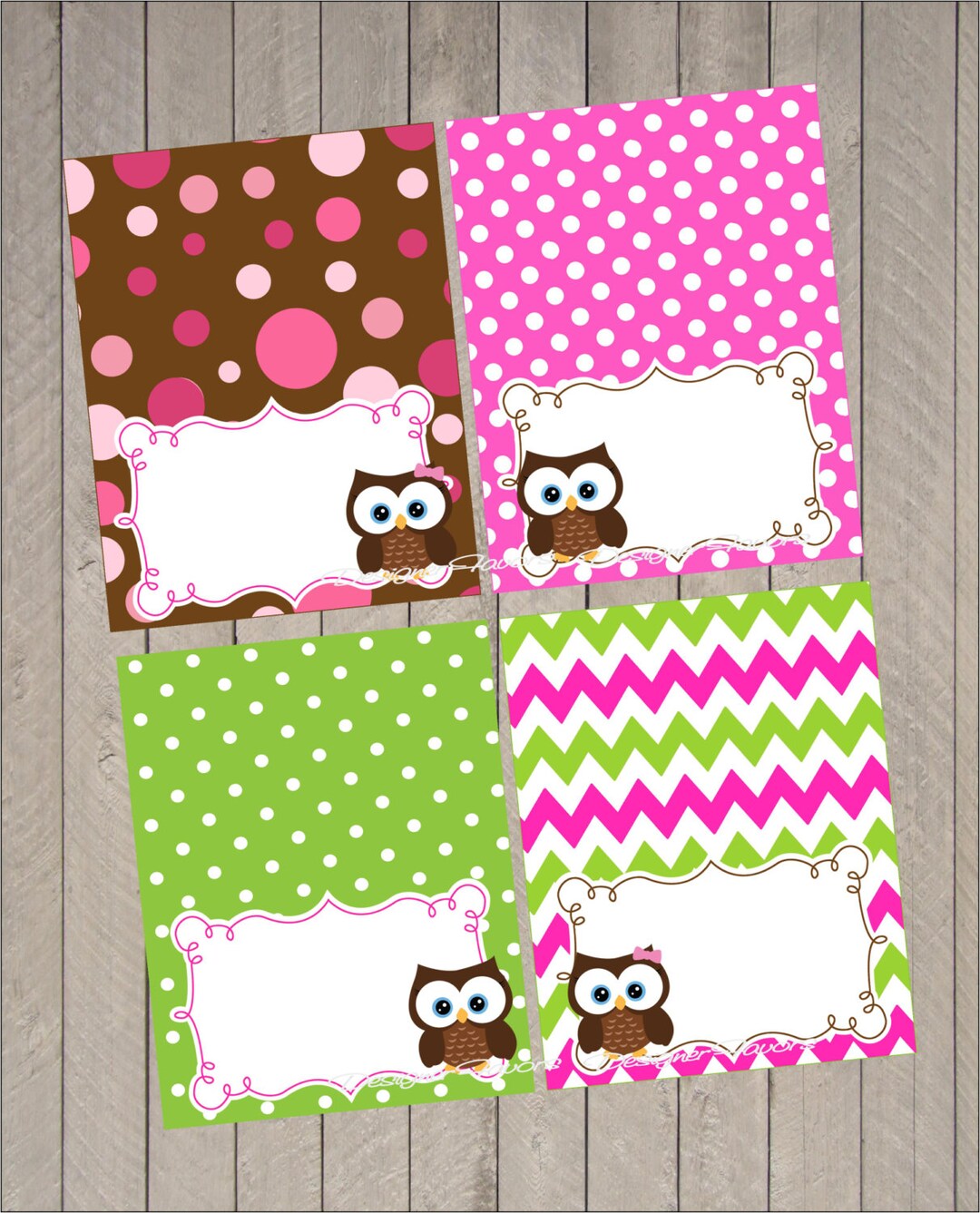 Owl Food Table Tents, Owl Food Labels, Look Whoo's Having a Birthday ...
