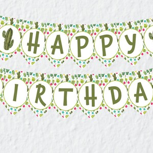 Cactus Birthday Invitation, Cactus Party, Fiesta Invitation, Editable ...