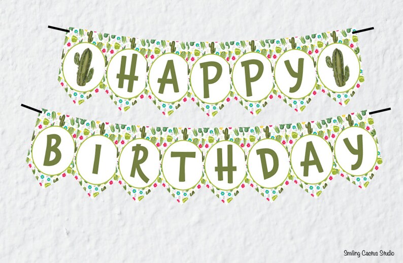 Watercolor Cactus Birthday Invitation, Cactus Party, Fiesta Invitation ...