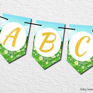 Woodland Creature Banner Alphabet, 1st Birthday Banner Letters ...