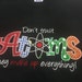 Atoms Science Applique Blingy T-shirt - Etsy