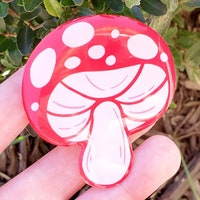 Mushroom Phone Grip - Acrylic Phone Holder - Etsy