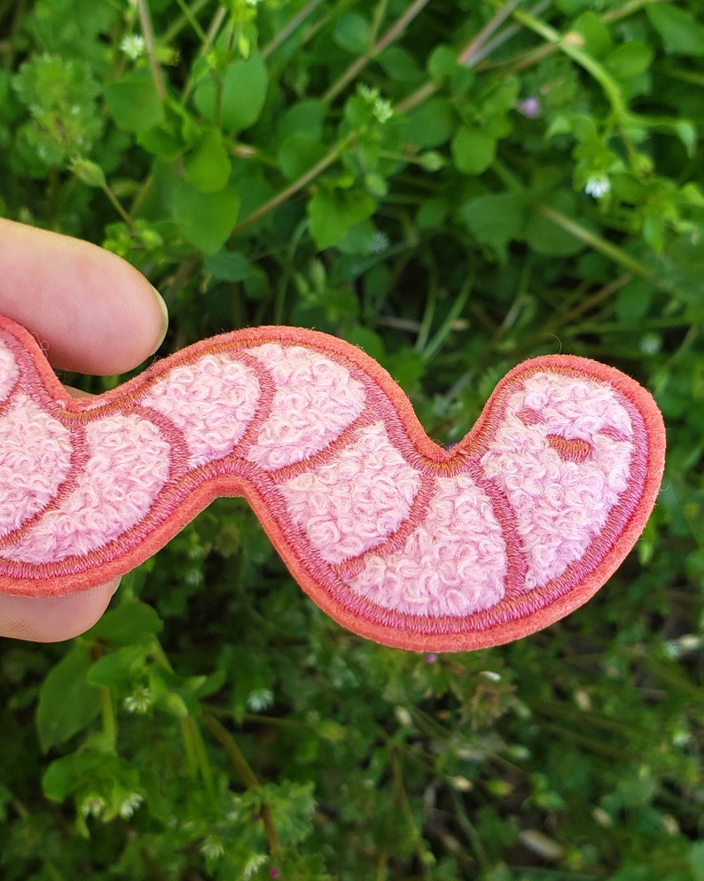 Worm Friend Chenille Iron on Patch - Etsy