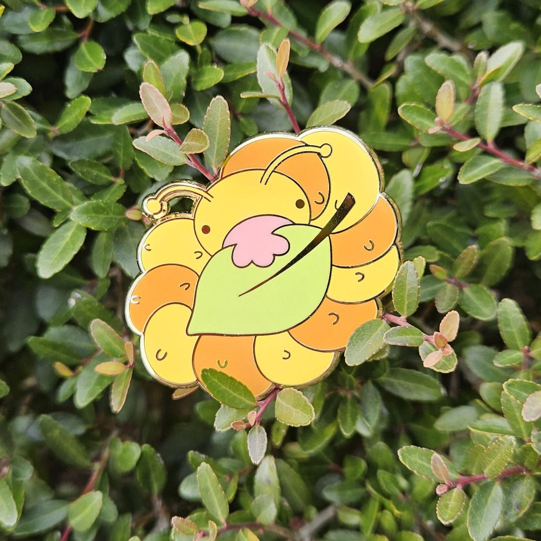 Hungry Caterpillar - Hard Enamel Pin - Etsy