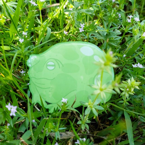 Froggo Mushroom Phone Grip-cute Phone Holder Frog Art-cute - Etsy