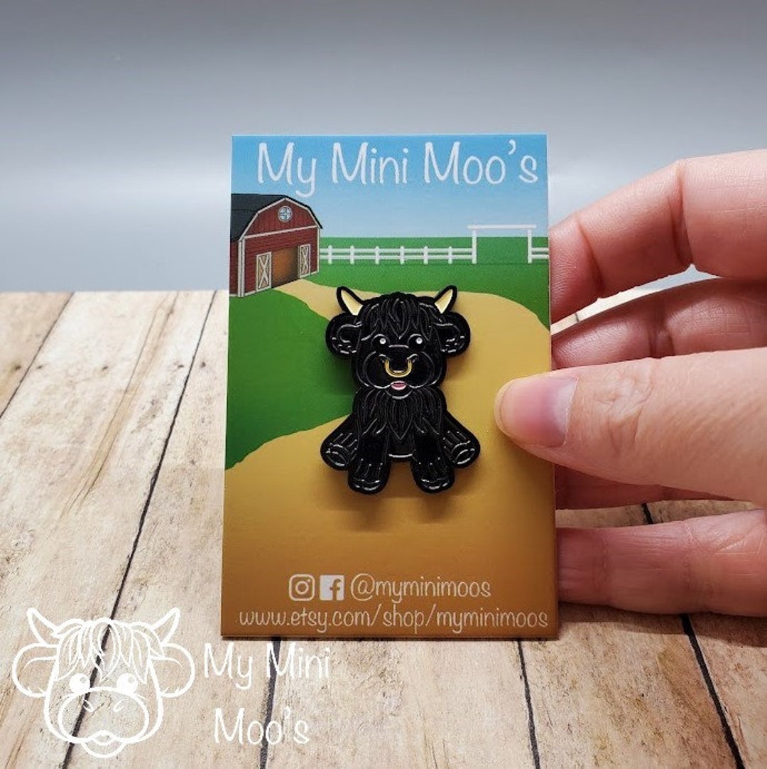 Benny Enamel Pin - Etsy