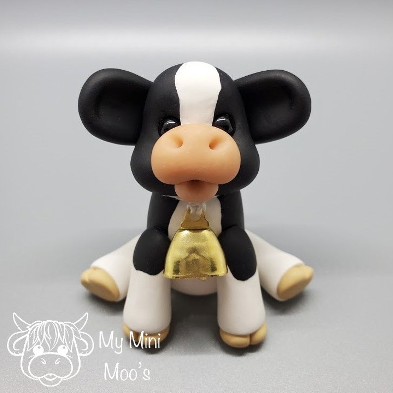 Molly! the "mini Moo" Polymer Clay Sculpture - Etsy