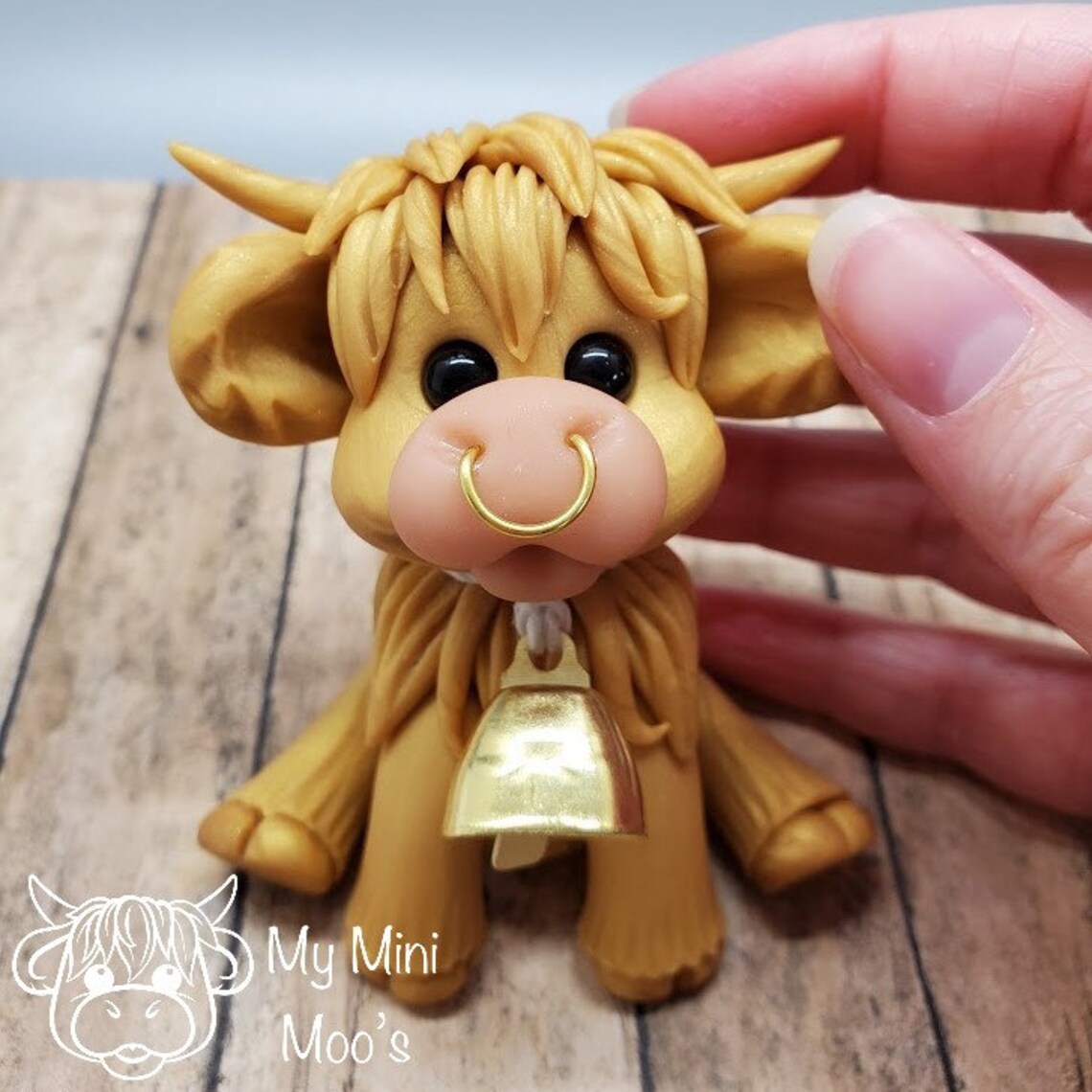 Jin the Golden mini Moo - Etsy
