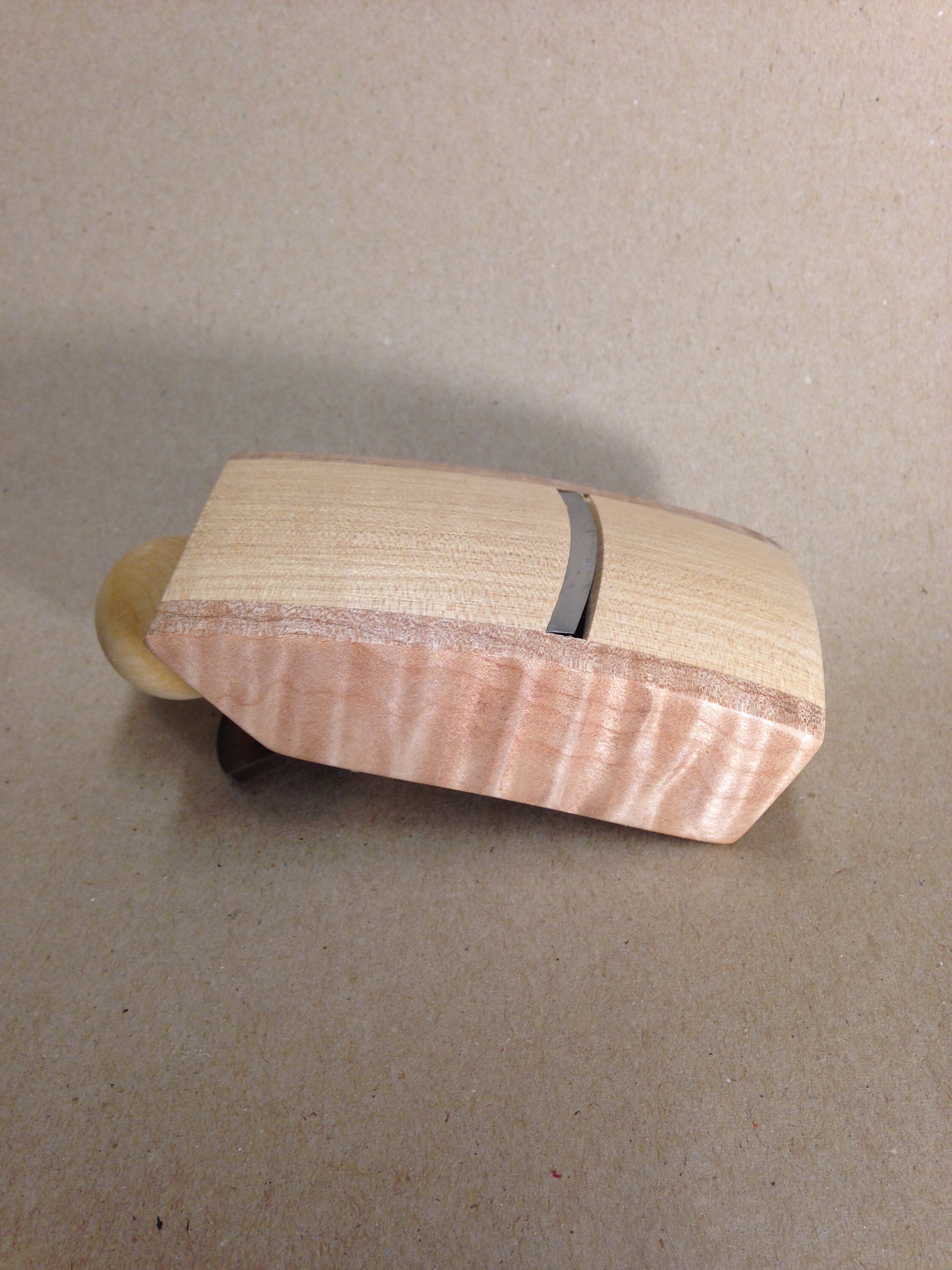 Made to Order Wooden Compass Hollowing Plane. 1 3/4 Inch Iron. Great ...