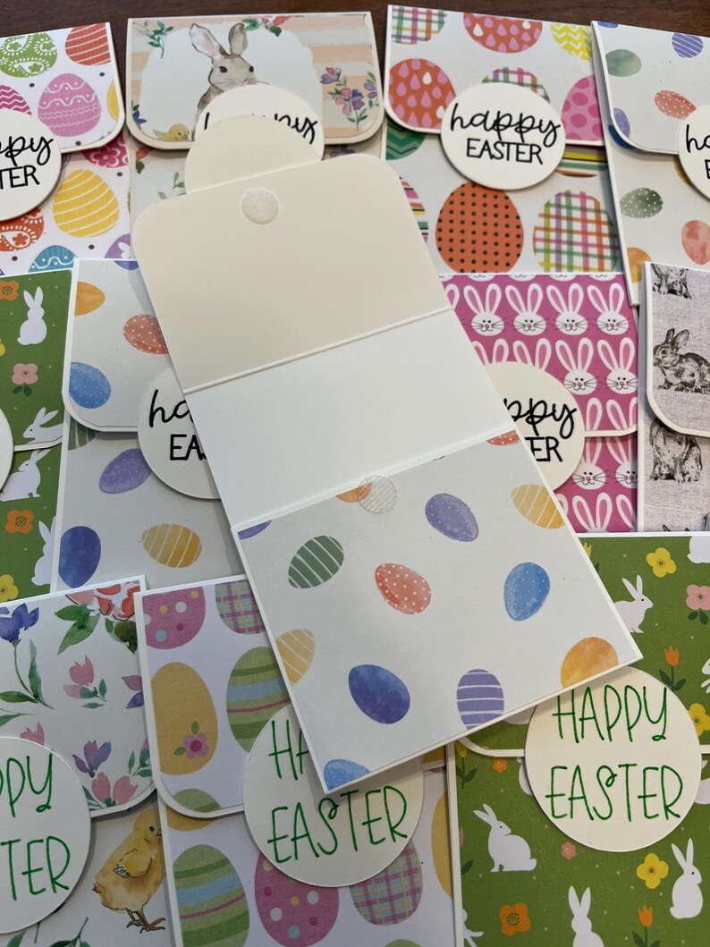 Assorted Easter Gift Card Holders - Easter Money Holders - Festive Gift ...