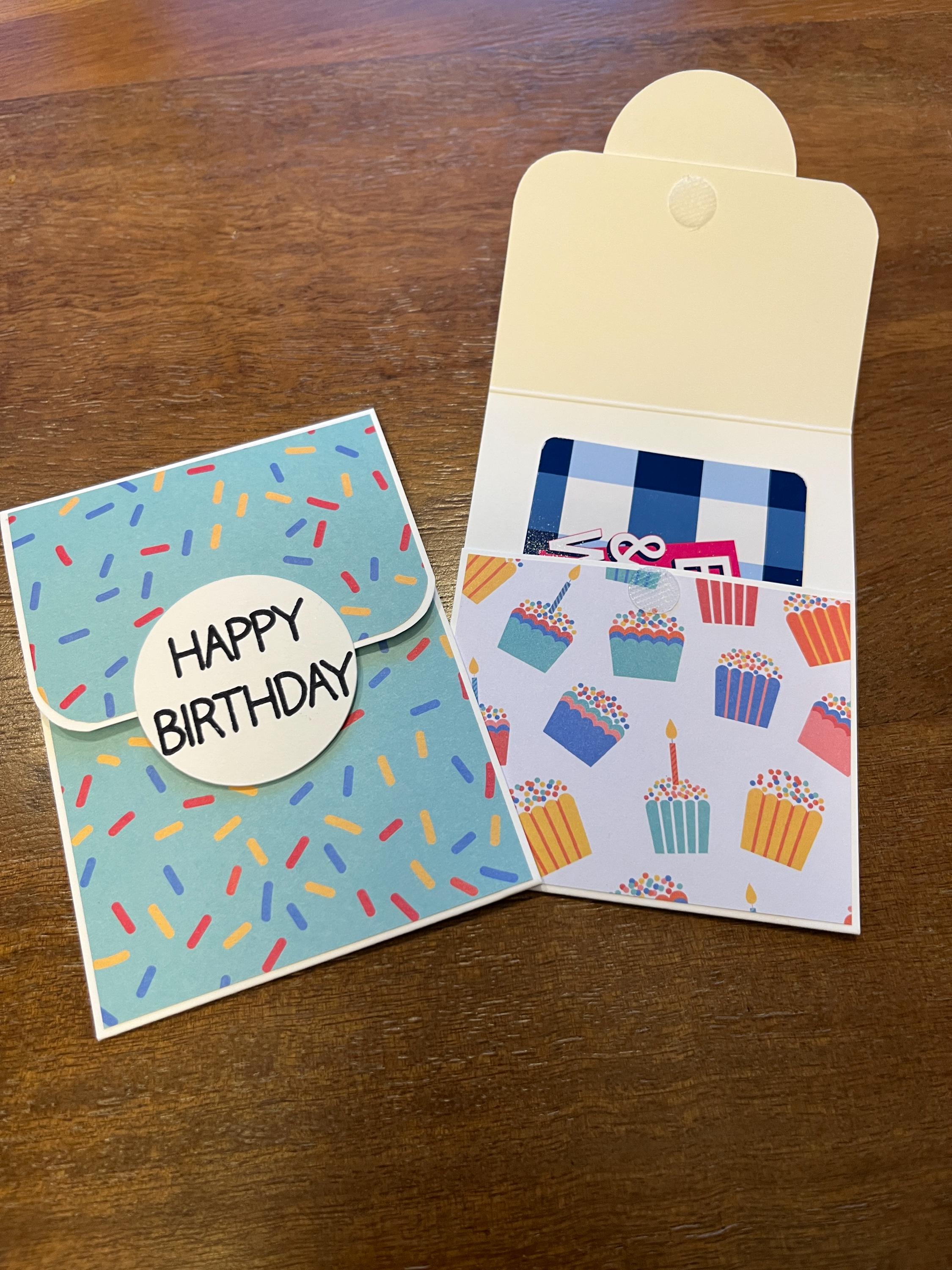 Birthday Gift Card Holders - Happy Birthday Gift Card Holders ...