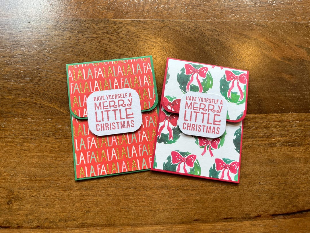 Christmas Gift Card Holders - Festive Holiday Gift Card Holders - Money ...