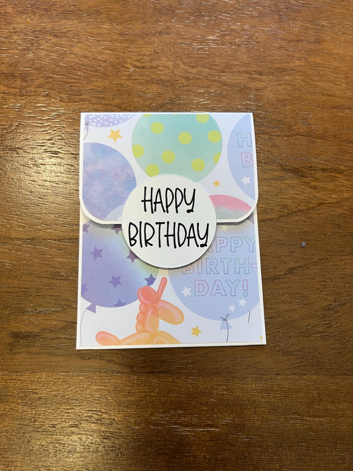 Birthday Gift Card Holders - Happy Birthday Gift Card Holders ...