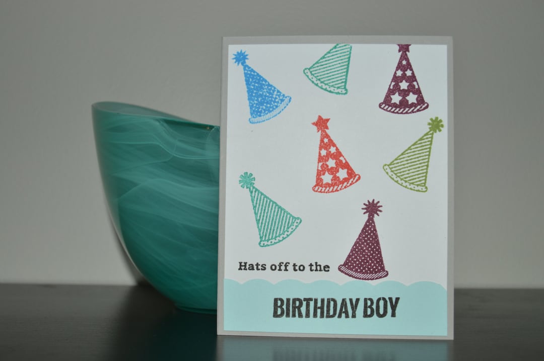 Boy Birthday Card With Envelope - Happy Birthday Card - Kids Birthday ...