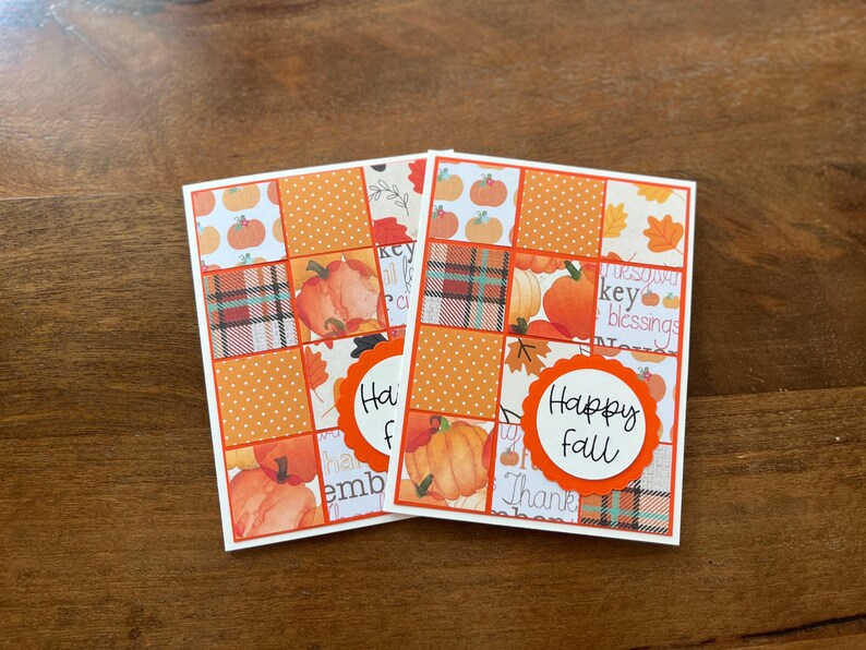 Happy Fall Greeting Card With Envelope - Fall Note Card - Hello Fall ...