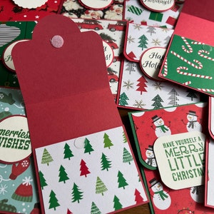 Assorted Christmas and Holiday Gift Card Holders - Festive Gift Card ...