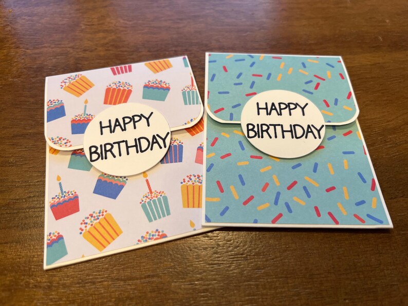 Birthday Gift Card Holders - Happy Birthday Gift Card Holders ...