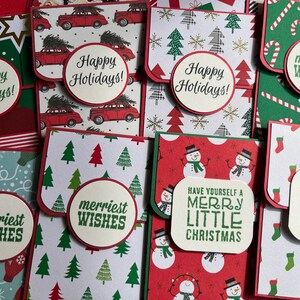 Assorted Christmas and Holiday Gift Card Holders - Festive Gift Card ...