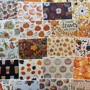 Assorted Fall Note Cards With Envelopes - Thanksgiving Note Cards ...
