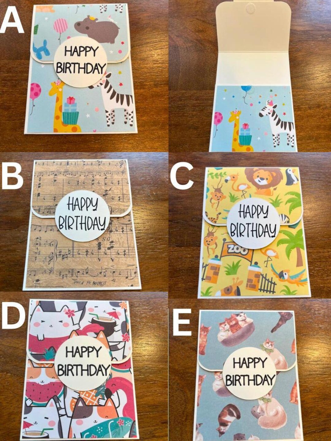 Birthday Gift Card Holders - Celebration Gifts - Money Gift Card ...